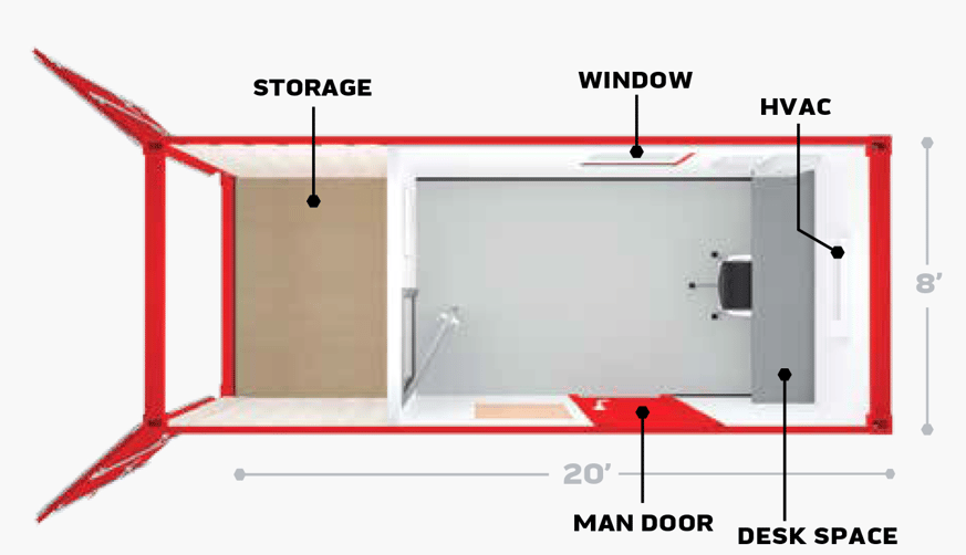 Container Storage Options – Design an Efficient Jobsite Command Hub